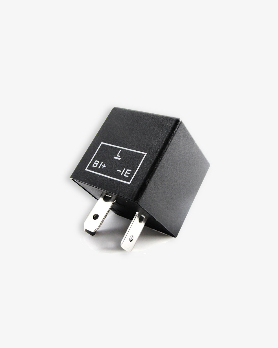 3-Pin Flasher Relay For Motorcycle LED Turn Signals | Cafe Racer Club