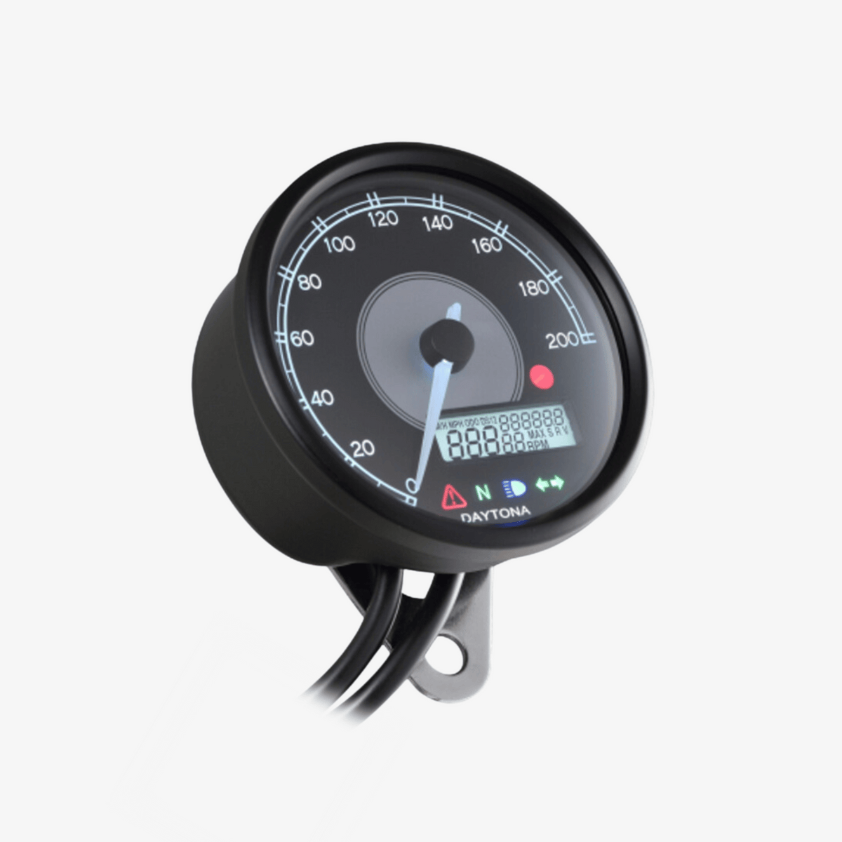 Daytona Velona 80 Digital Speedo & Dial Tacho Gauge | Cafe Racer Club