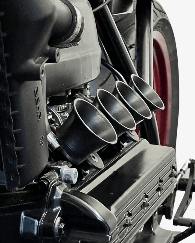 BMW K100/K75 Decorative Velocity Stacks | Cafe Racer Club