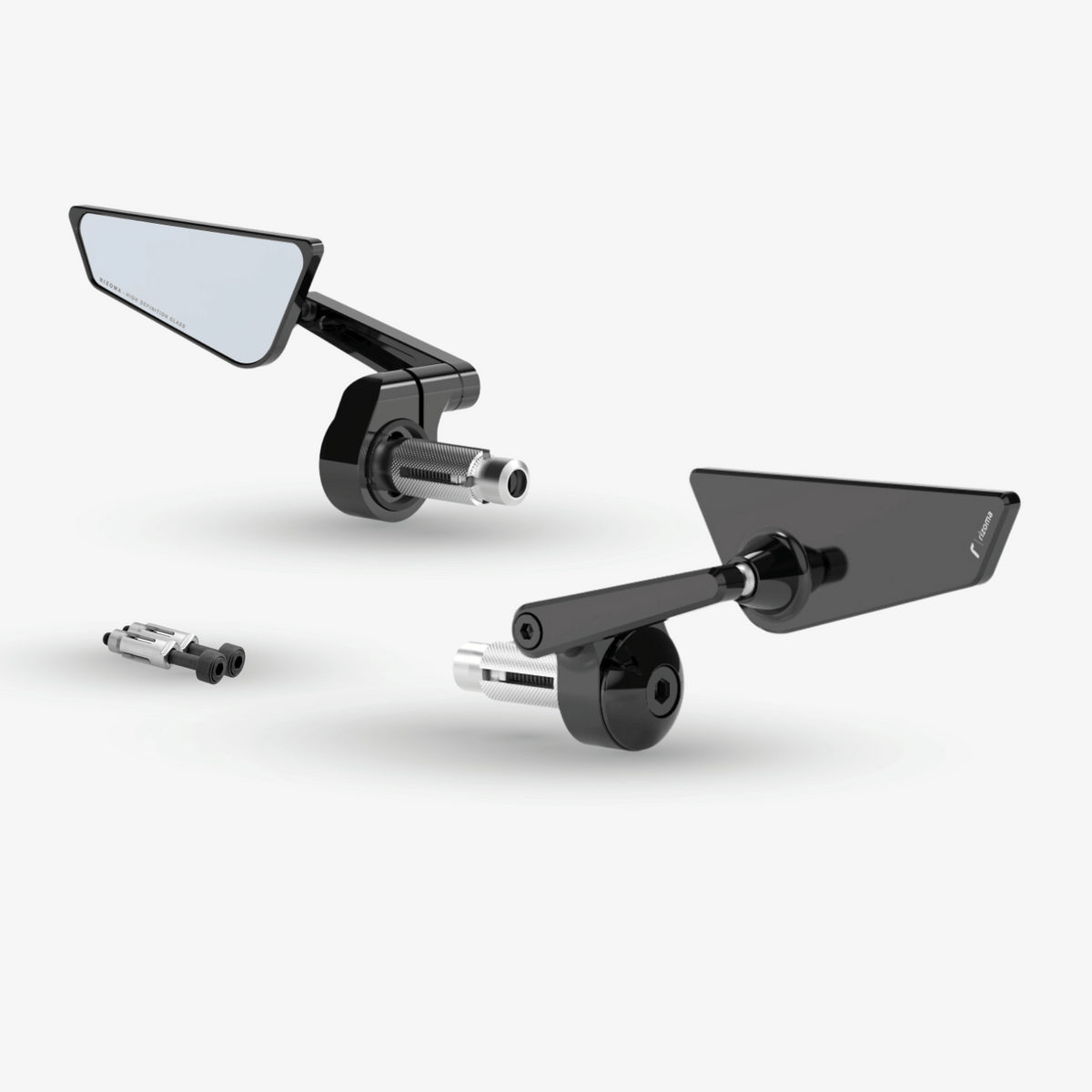 Rizoma Cut-Edge Mirror Kit Triumph Thruxton 1200 | Cafe Racer Club