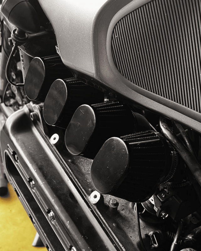BMW K100/K1100 (1989+) Velocity Stack Air Intake Kit | Cafe Racer Club