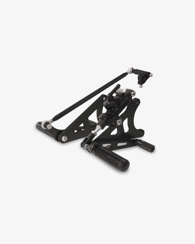 BMW K75/K100/K1100 Aluminium Rear Sets Complete Kit | Cafe Racer Club