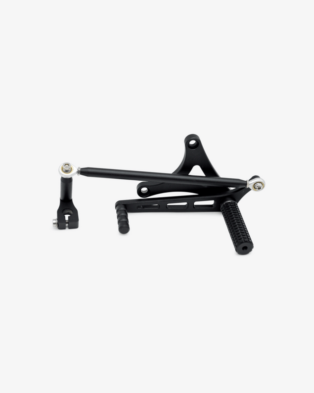 BMW K75/K100/K1100 Aluminium Rear Sets Complete Kit | Cafe Racer Club