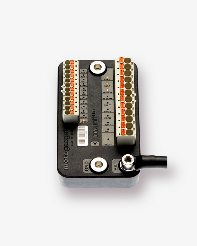 Motogadget mo.unit Blue | Digital Control Unit | Cafe Racer Club