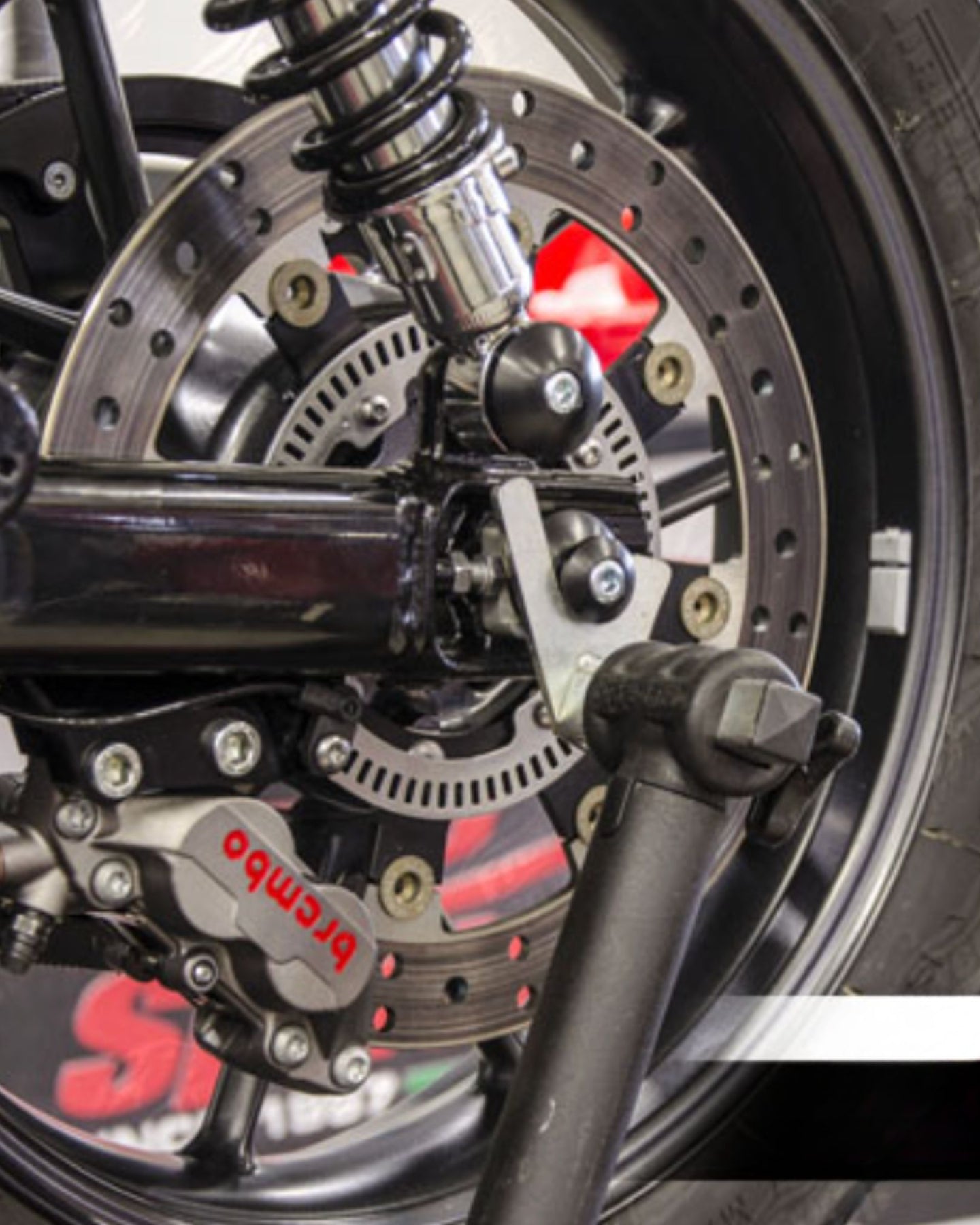 Triumph Speedmaster Rear Axle Paddock Stand Bobbins | Cafe Racer Club