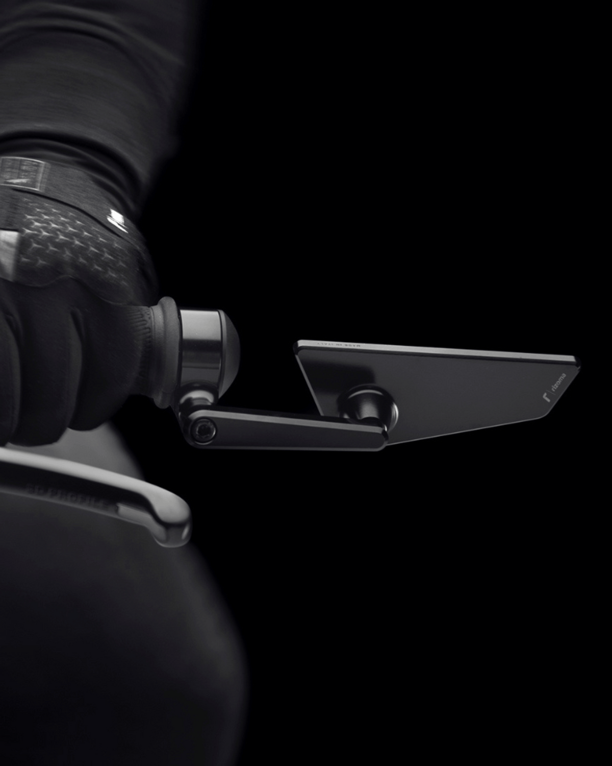 Rizoma Cut-Edge Mirror Kit Triumph Thruxton 1200 | Cafe Racer Club