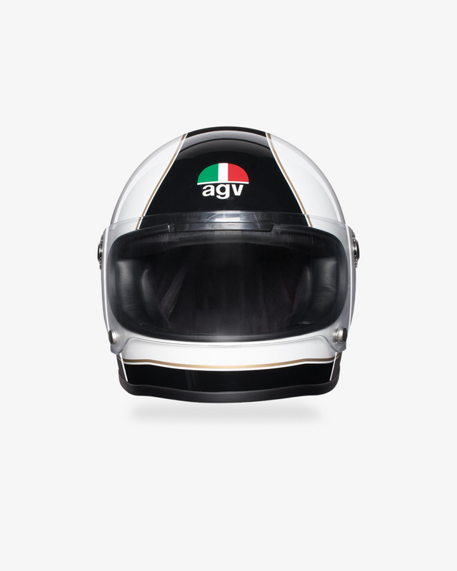 AGV X3000 Helmet | Retro Visor Full Face Helmet | Cafe Racer Club