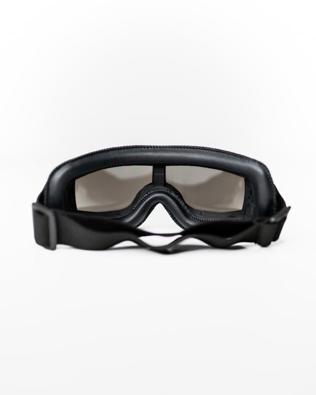 Black Cafe Racer Goggles | Vintage Motorcycle Goggle | Cafe Racer Club