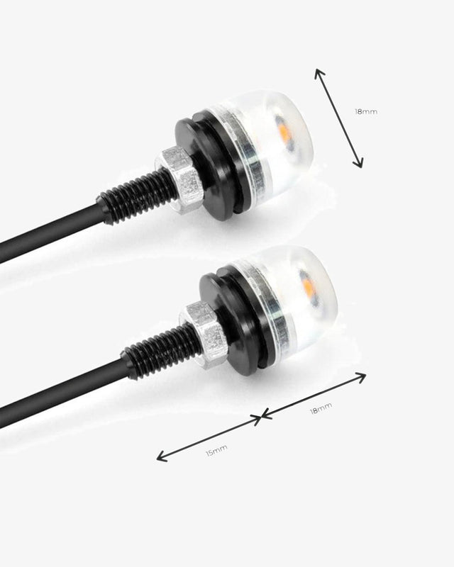 Micro Flush Mount LED Indicators | Cafe Racer Parts | Cafe Racer Club